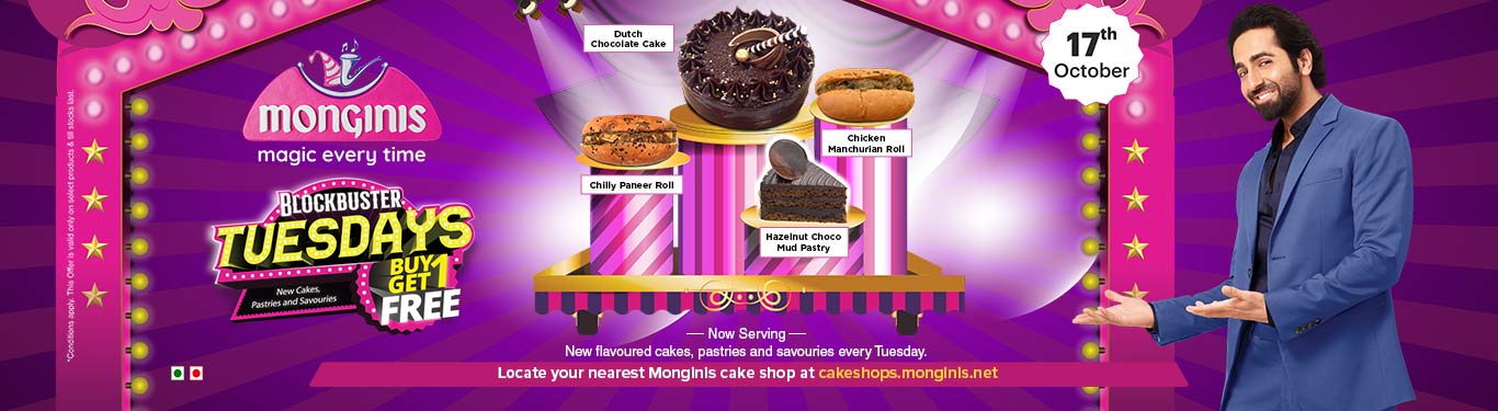 Order Cake, Pastries, Savories & Chocolates Online at Monginis Online Store