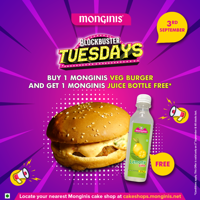 Monginis is Back with a Blockbuster Tuesday Offer! 2024